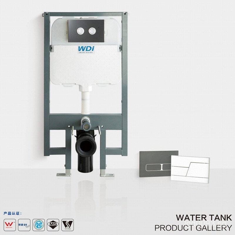 Toilet WDI Concealed Ceiling Mounted Push Button A02Water Tank Flush ...