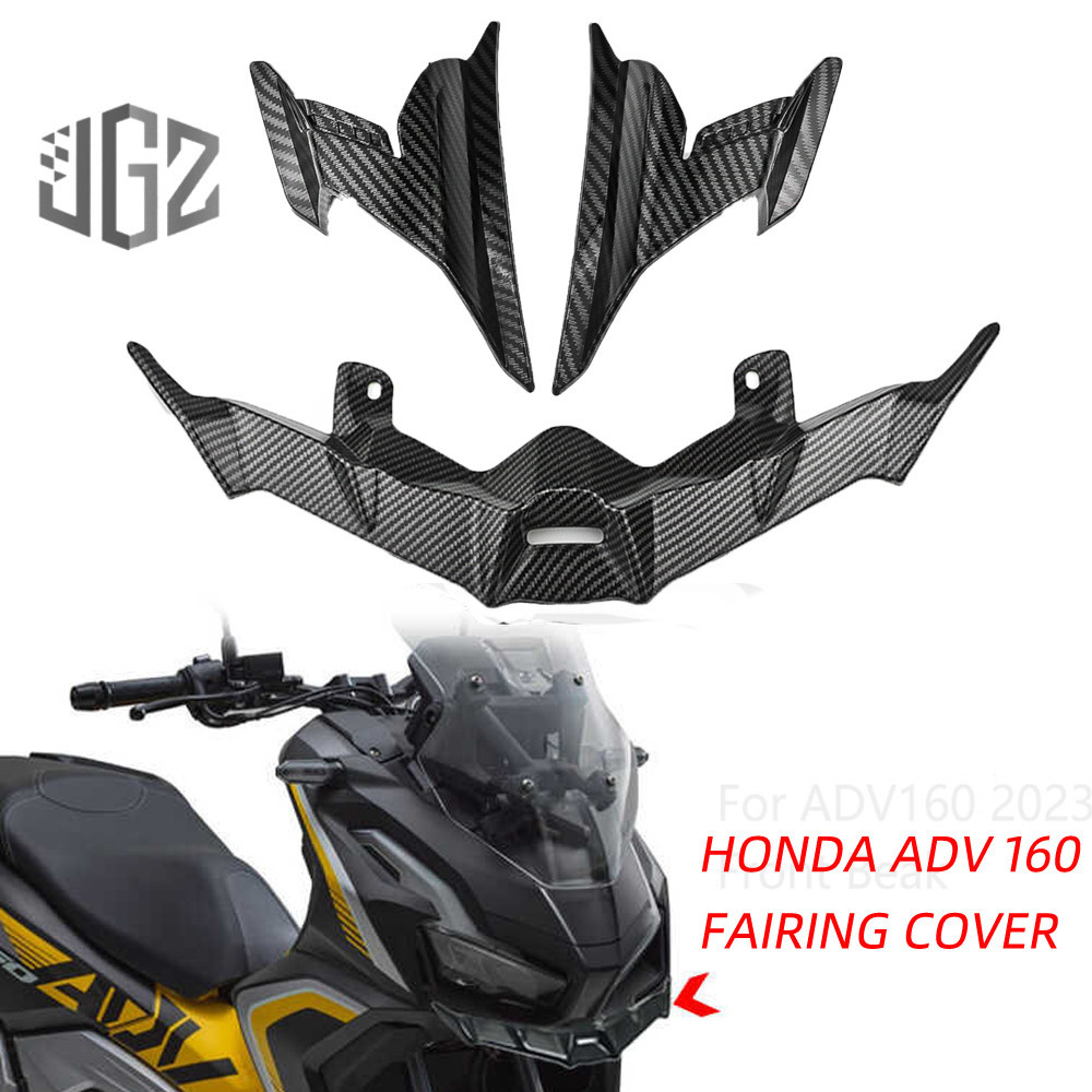 for Honda ADV160 ADV 160 Front Fairing Cover Motorcycle Front Winglet ...