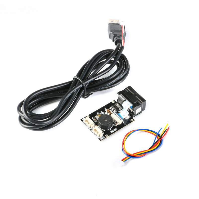 GM65 1D 2D Barcode Reading Board QR Code Scanner Reader Module USB URAT ...