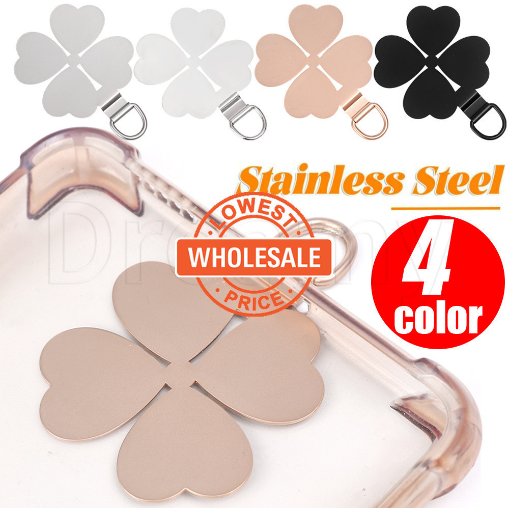 [Wholesale] Lucky Straw Shape Metal Phone Patch - Phone Lanyard Patch ...