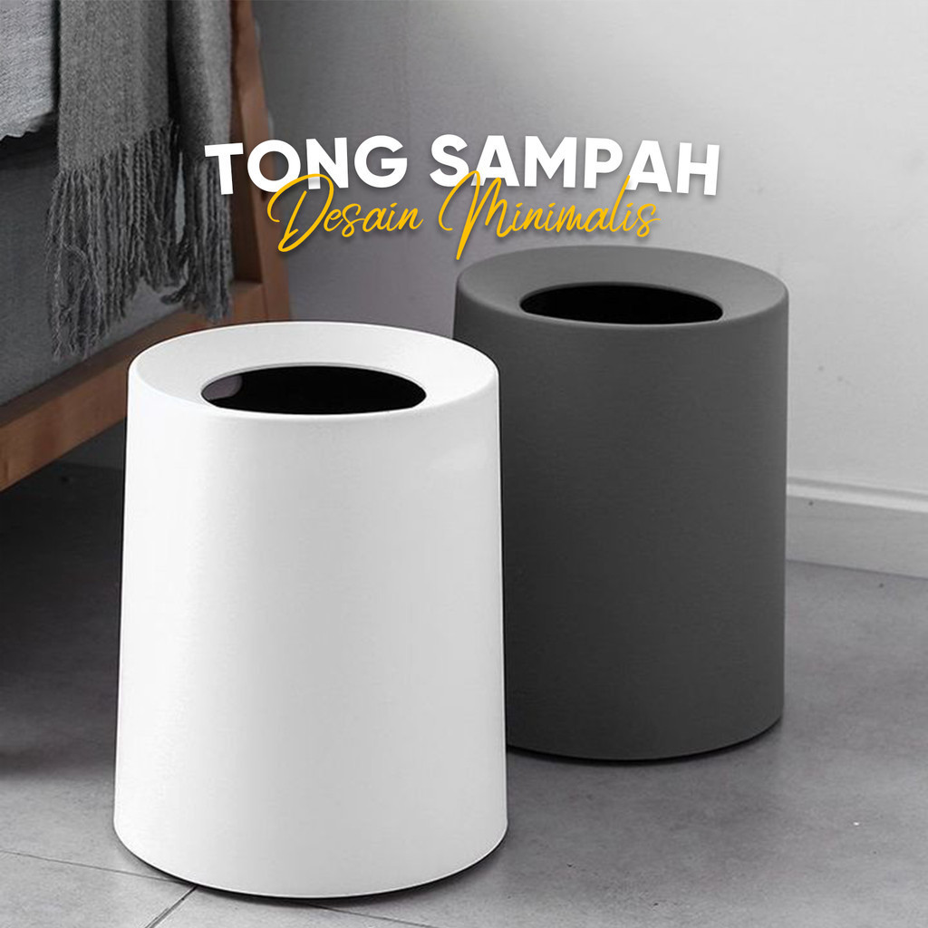 [FREE TONG] LAZY BEAR Trash Can E100 Trash Bin / Plastic Trash Can ...