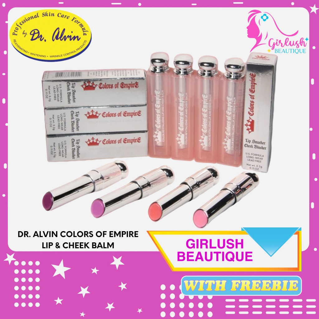 Dr. Alvin Colors Of Empire Color Revitalizing Lip, Cheek, & Eyeshadow Balm (Color-Changing Lip ...