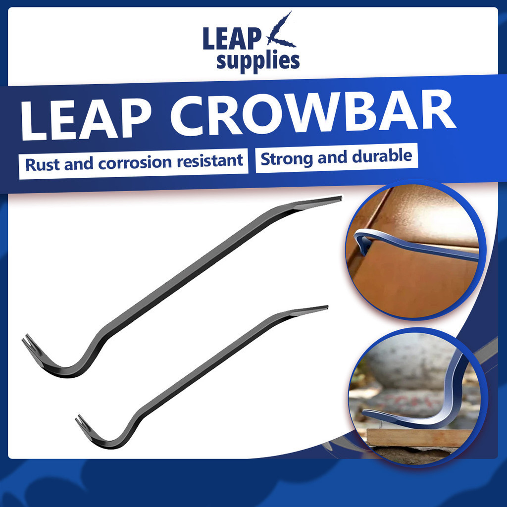 LEAP Crowbar | Steel Bar Toughened | Strong Metal Bar Tool | Shopee ...