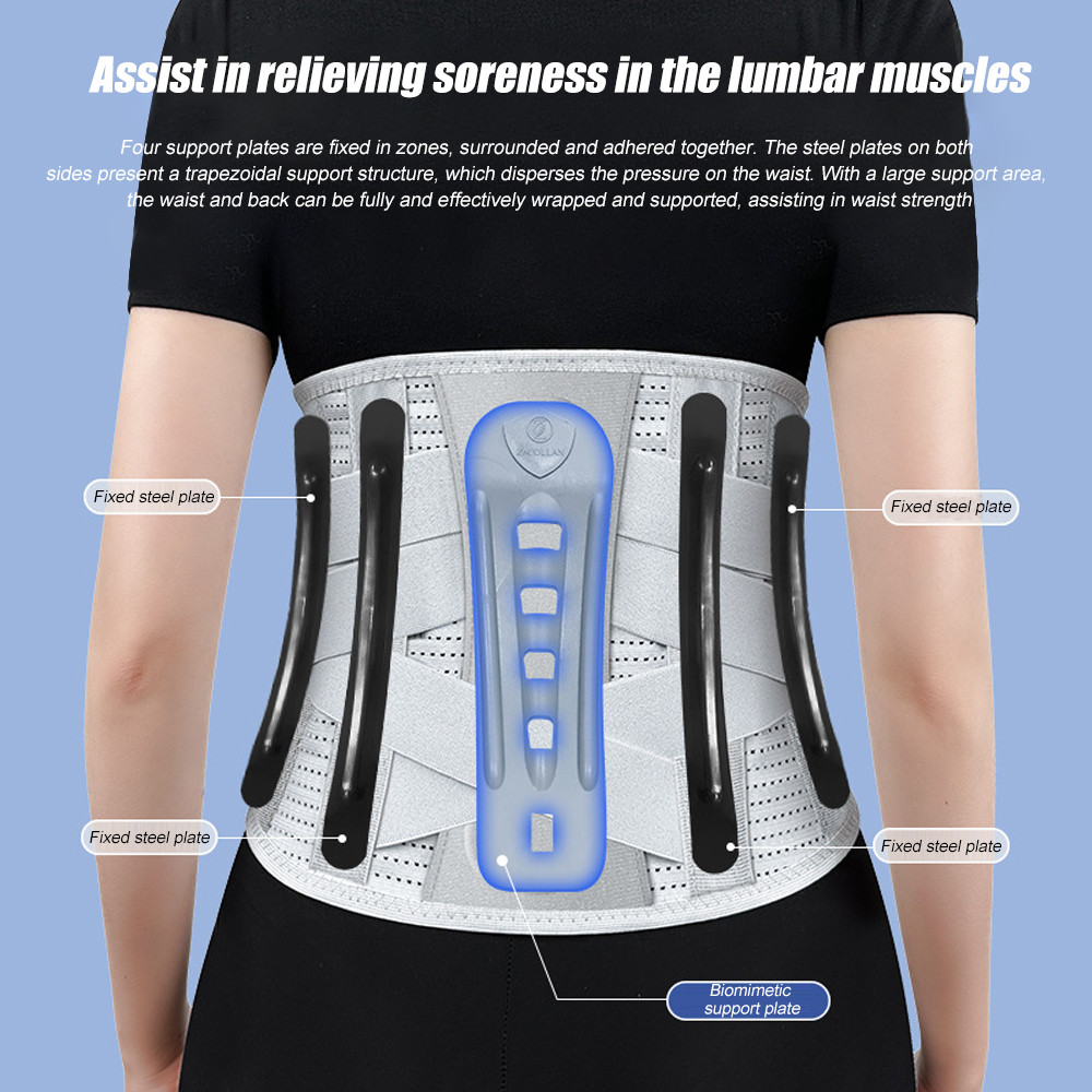 Back Brace for Lower Back with 3D Lumbar Pad, Lumbar Support Belt ...