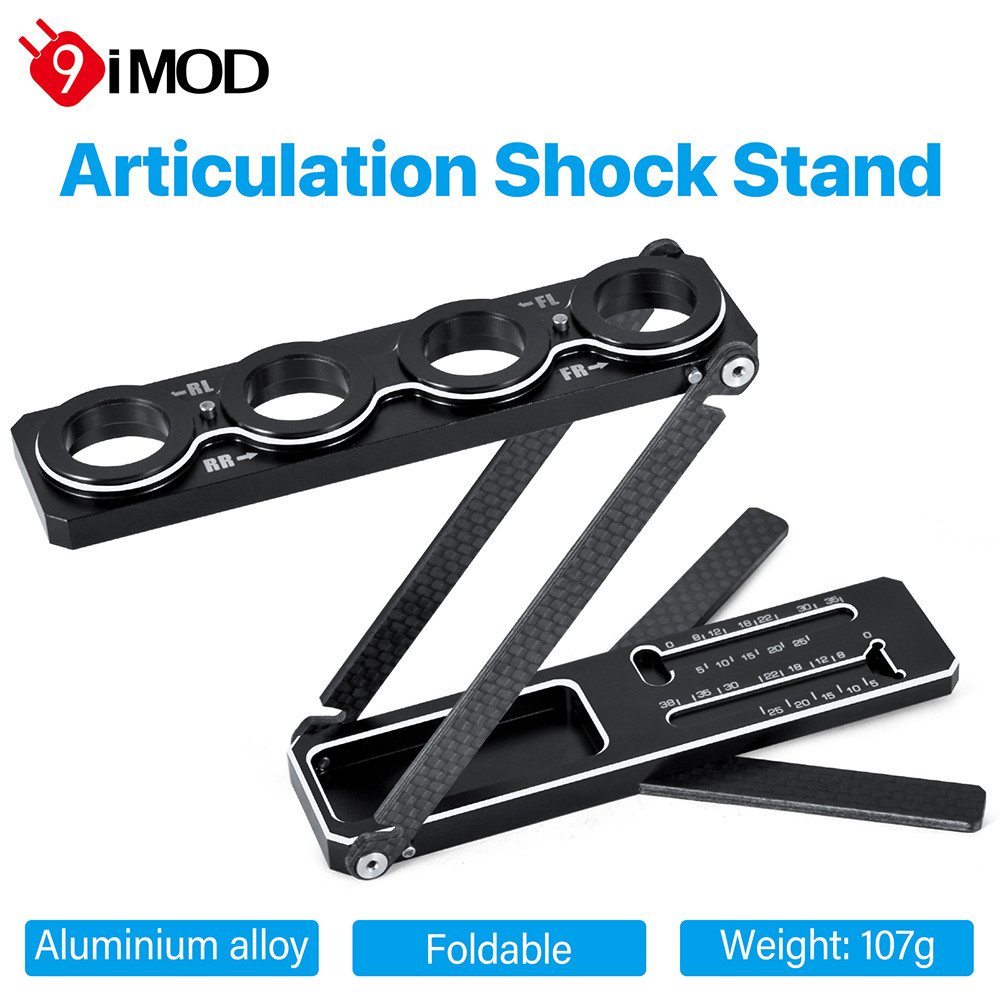 9IMOD RC Tool Articulation Shock Stand Foldable Removable Aluminum for ...