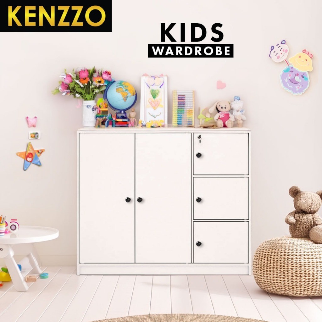 FREE SHIPPING & INSTALLATION 🆓🚚 Kenzzo : Kid Wardrobe Children Wardrobe ...