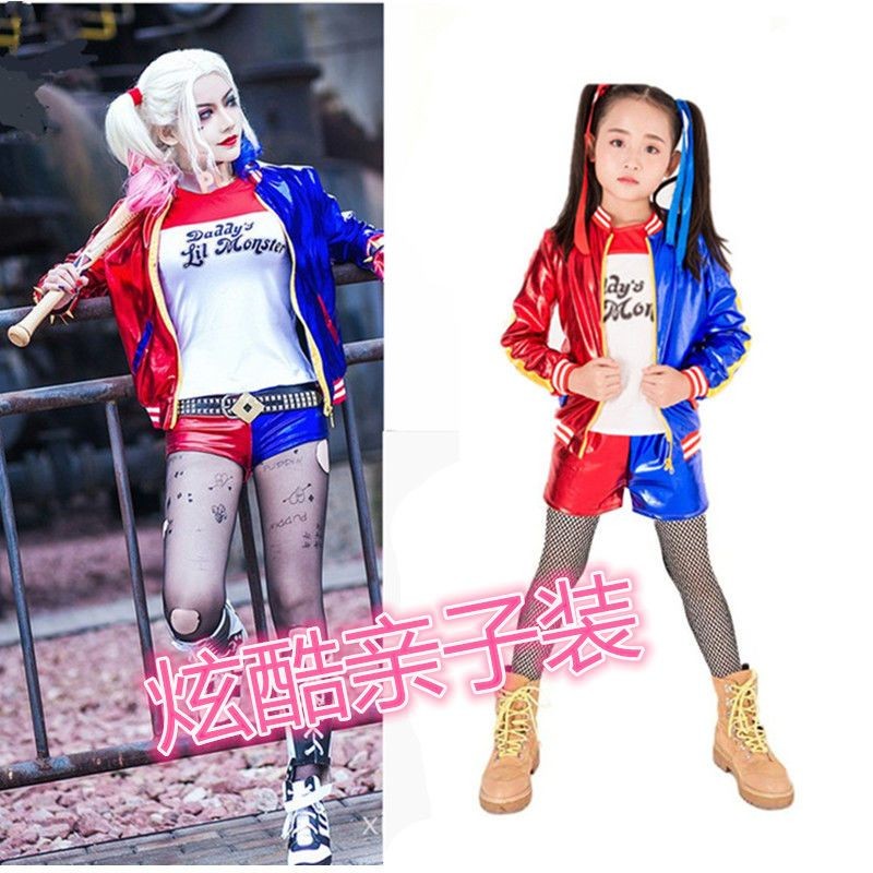 Harley Quinn Harley Quinn Harley Quinn cos Costume Halloween Costume ...