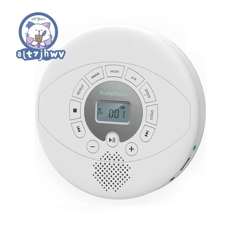 Portable CD Player CD Player Built in Speakers Rechargeable with USB ...