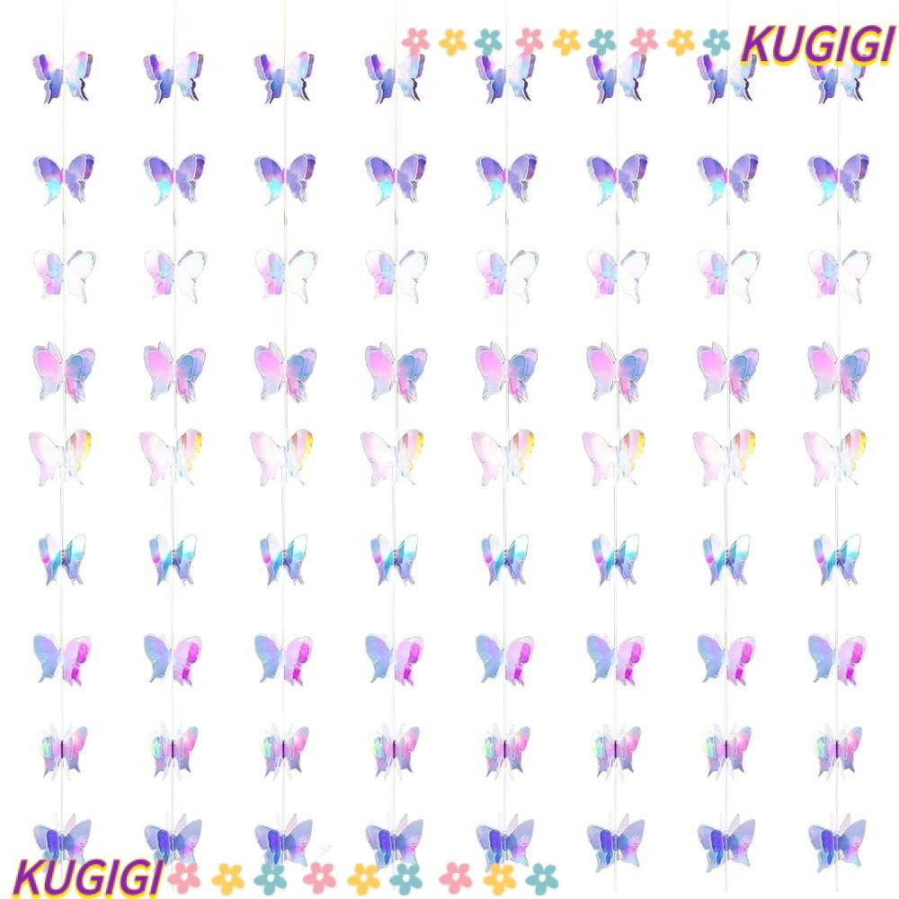 KUGIGI Butterfly Birthday Decorations, Hanging Garlands Butterfly ...
