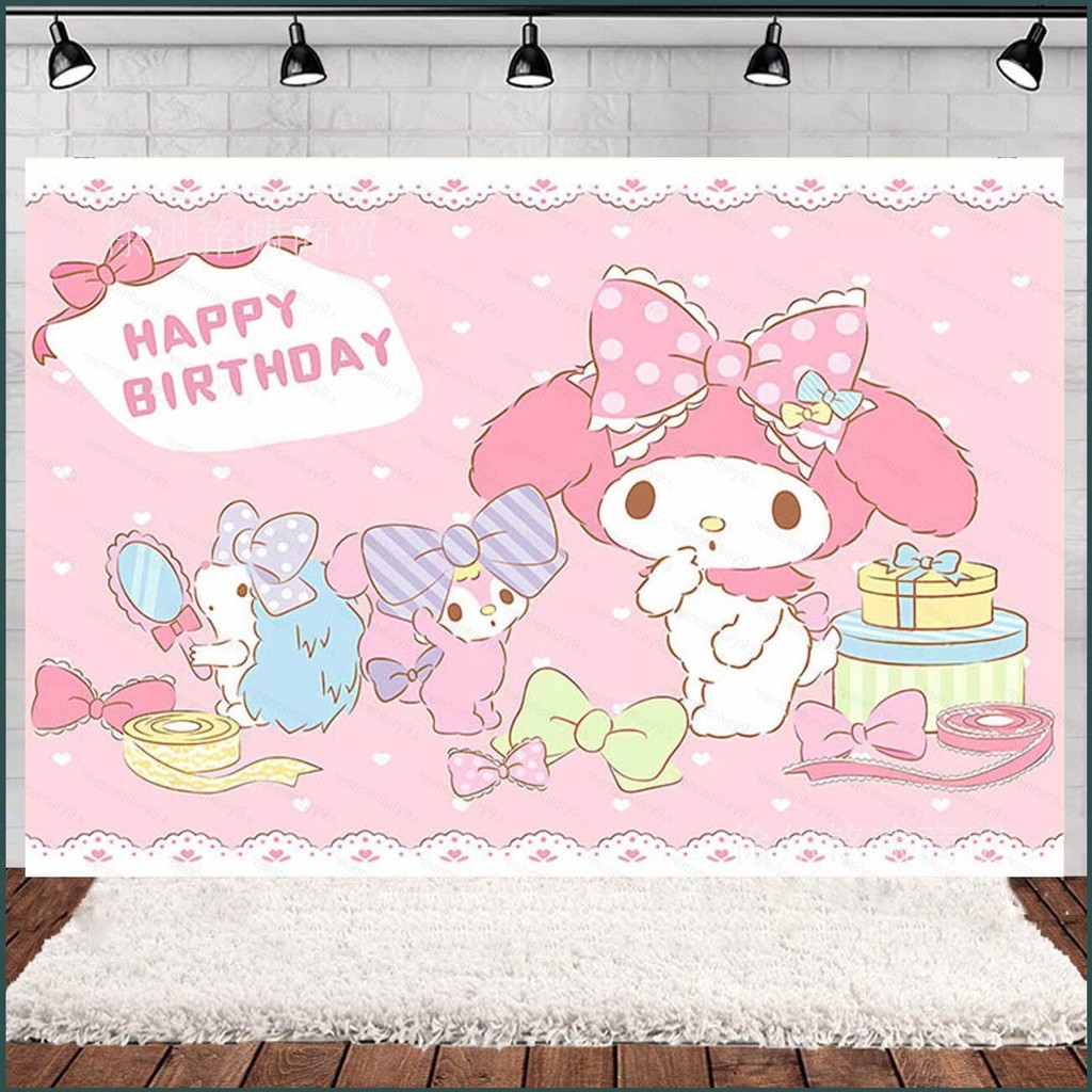 GR9 My Melody Theme Cartoon Animation Celebrate Party Photo Photography ...