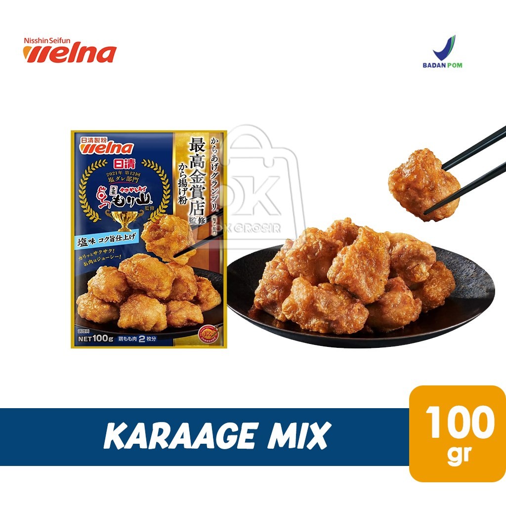 Karage Nissin Welna NISSHIN Flour Japanese Karaage Mix (Sachet 100gr ...