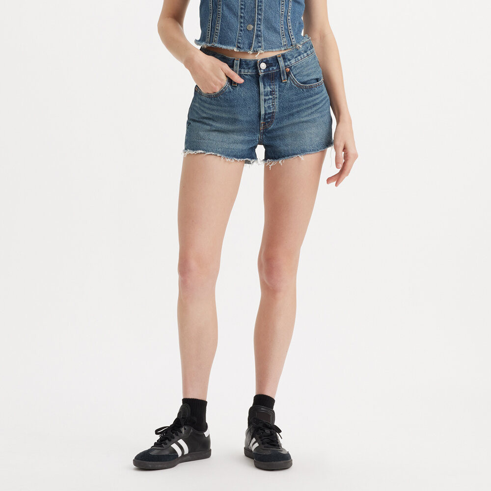 Levi's® Women's 501® Original High-Rise Jean Shorts 56327-0417 | Shopee ...