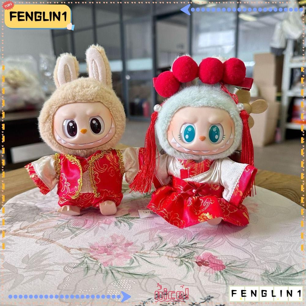 FENGLIN Labubu Tang Costume, POP MART Gifts Labubu Doll Clothes, DIY ...