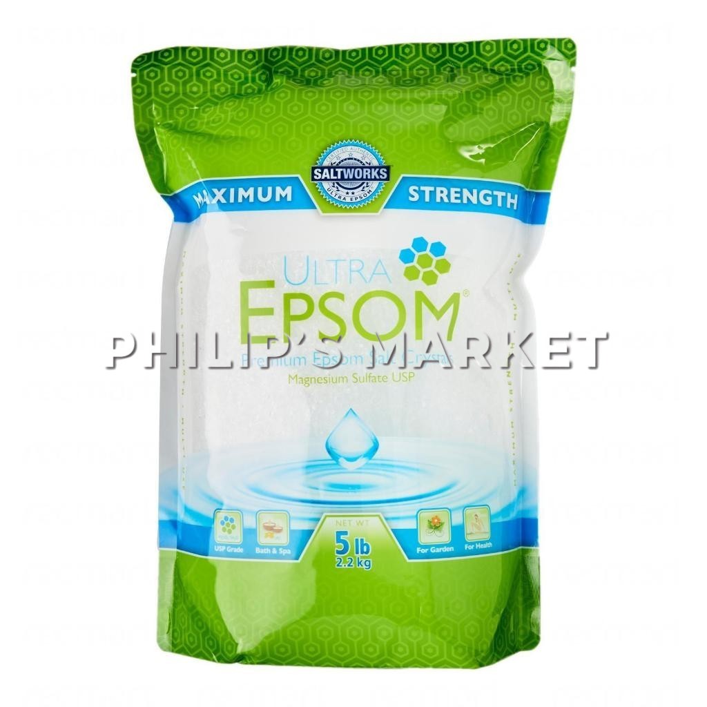 Ultra Epsom Premium Epsom Salt Crystals 2.2kg | Shopee Singapore