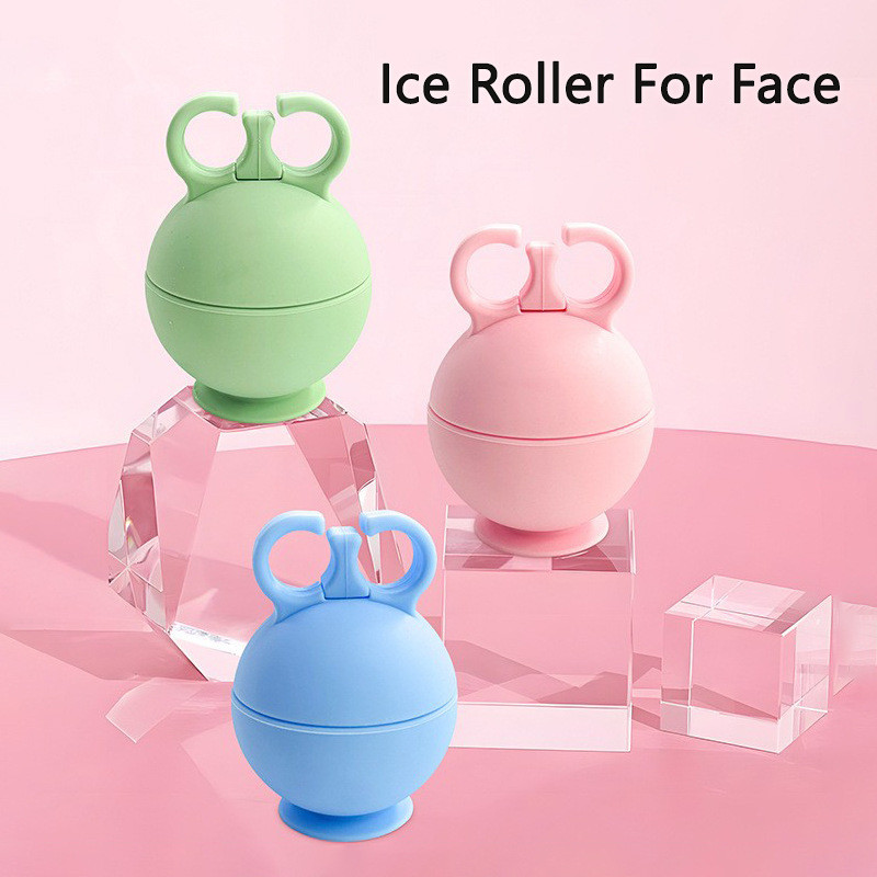 Amazon Hot Beauty Massage Face Ice Tray ice roller Facial Ice Pack Ice ...