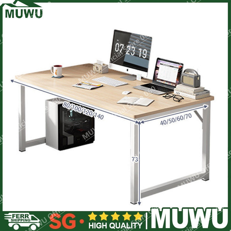 MUWU Computer Table Study Table Coffee Table Gaming Table Bedside Table ...