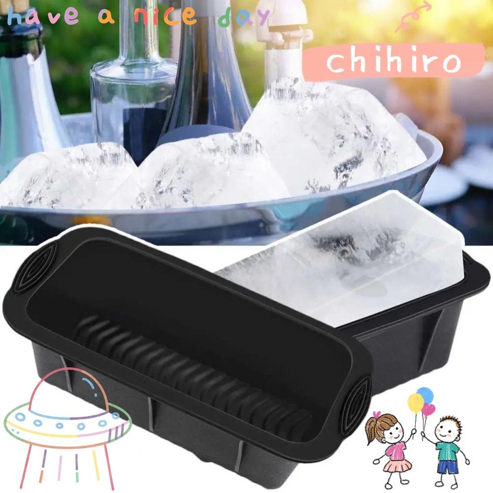 CHIHIRO Ice Block Mold, Reusable Ice Bath Large Ice Grid Mould, Extra ...