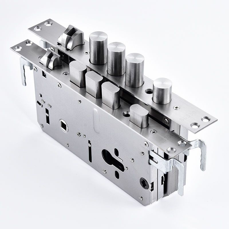 Fingerprint lock body multi-function lock all steel quick lock double ...