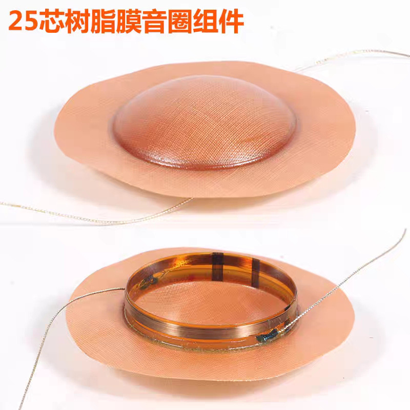 High-pitched Voice Coil Diaphragm25.5 Resin Film Titanium Film Wire ...