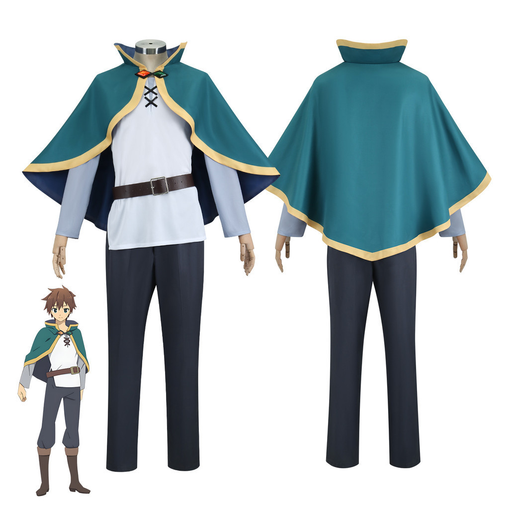 Anime C Clothes Sato Kazuma cos Clothes Akya Megumi cosplay Costume 4 ...