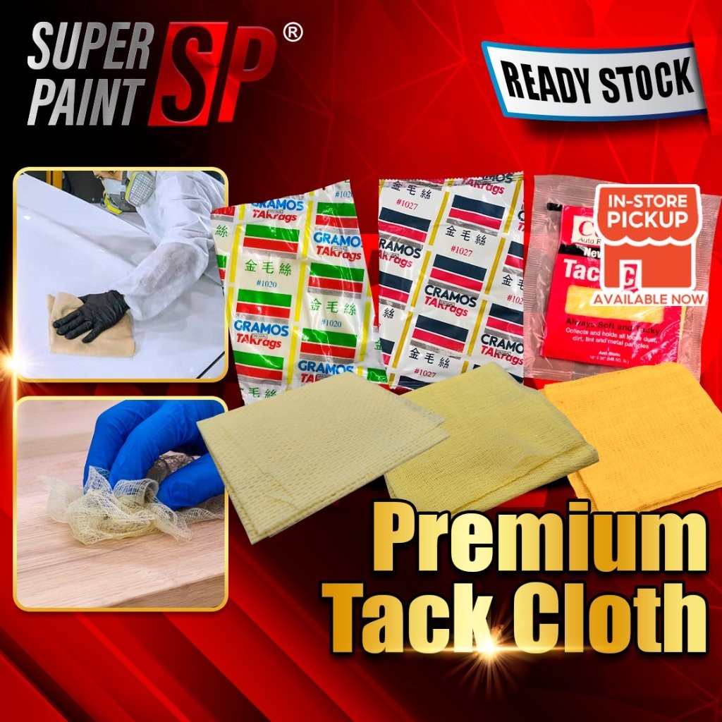 ColorPro TACK CLOTH 18" X 36" Dust Removal Sticky Cloth Tack Rag Tag ...
