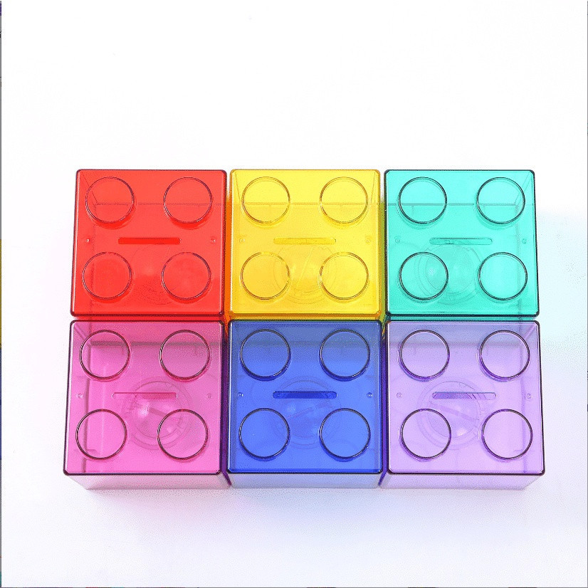 [SG Seller]Lego Coin Box/Piggy Bank/Saving Box: Stackable Design, Large ...