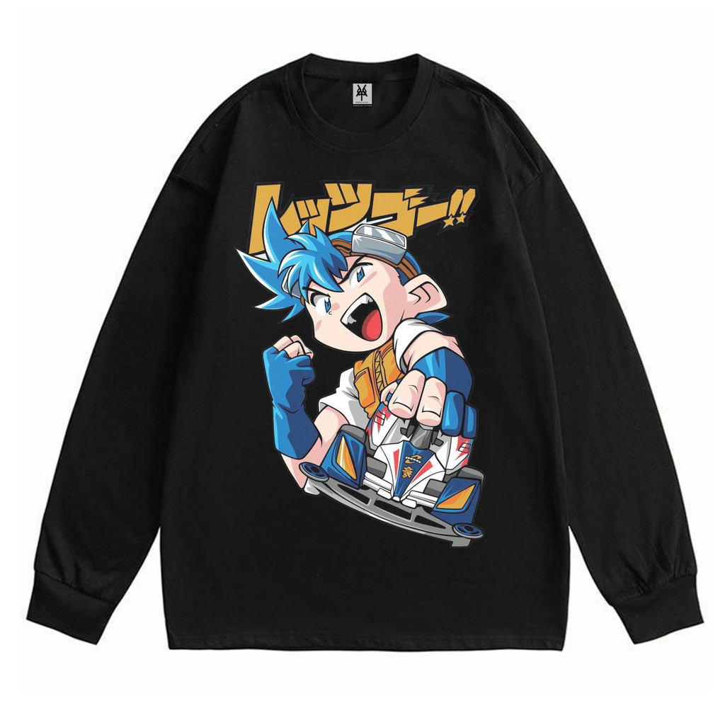 Patternmerch "tamiya let's go" Oversize T-Shirt | Longsleeve Oversized ...