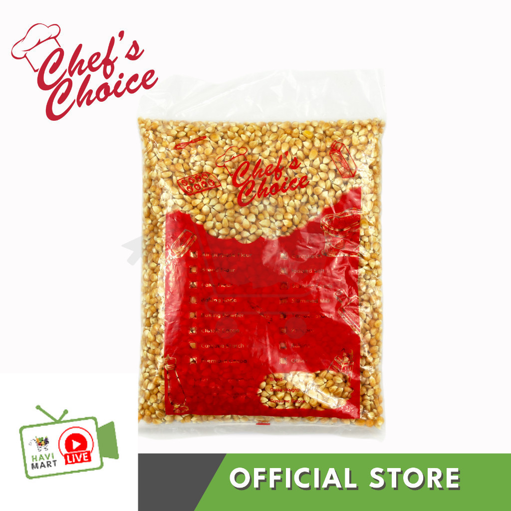 HAVI LIVE POPCORN 250G 500G 1KG (Chef's Choice) | Shopee Singapore