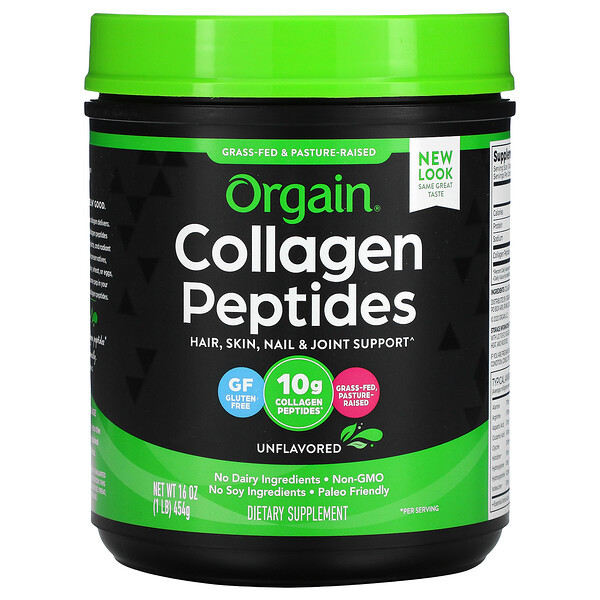 Orgain, Collagen Peptides, Unflavored, 16 oz (454 g) | Shopee Singapore