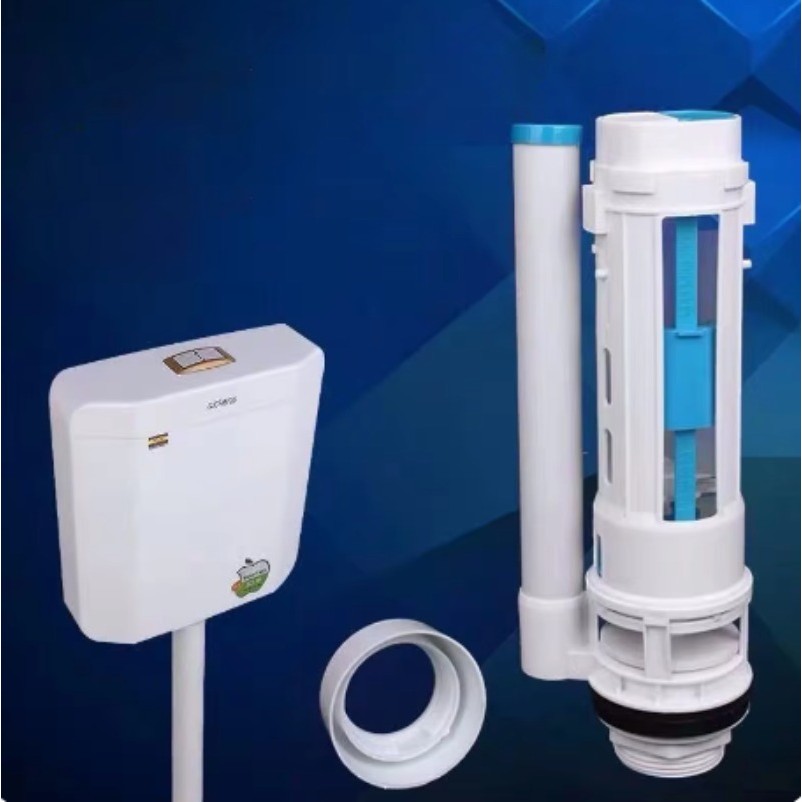 1 Set Toilet Tank Kits Cistern Fill Parts Water Drain Flush Valve Water ...