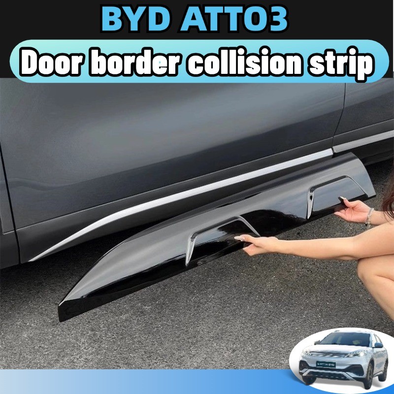 Byd atto3 2023-2024 bodykit Body trim black/carbon fiber door edge side ...