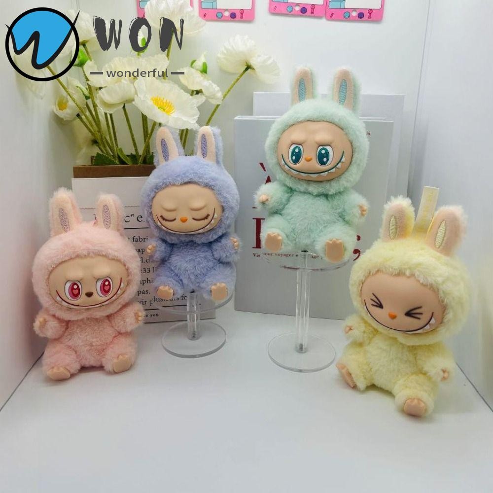 WON Labubu Box Toy, Movable Goints Have A Seat Series Labubu Plush Doll ...