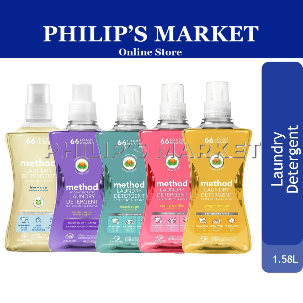 Method Laundry Detergent 66 Loads 1.58 L | Shopee Singapore