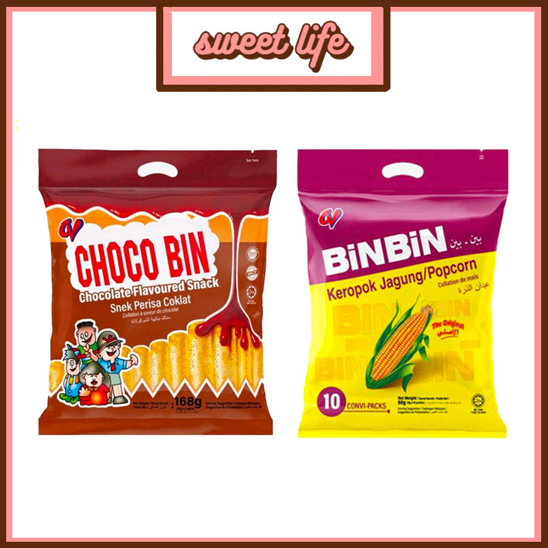 6'S /10'S CVMALLOW BINBIN / CHOCOLATE ( CORN / SNACK / JAJAN / JAGUNG ...