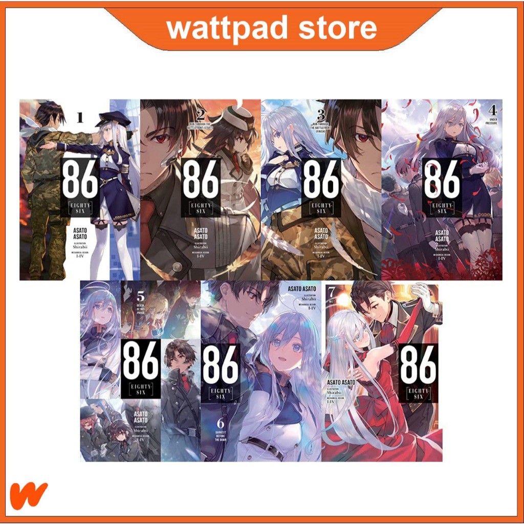 86-EEMY-SIX (light novel) (13 book series) | Shopee Singapore