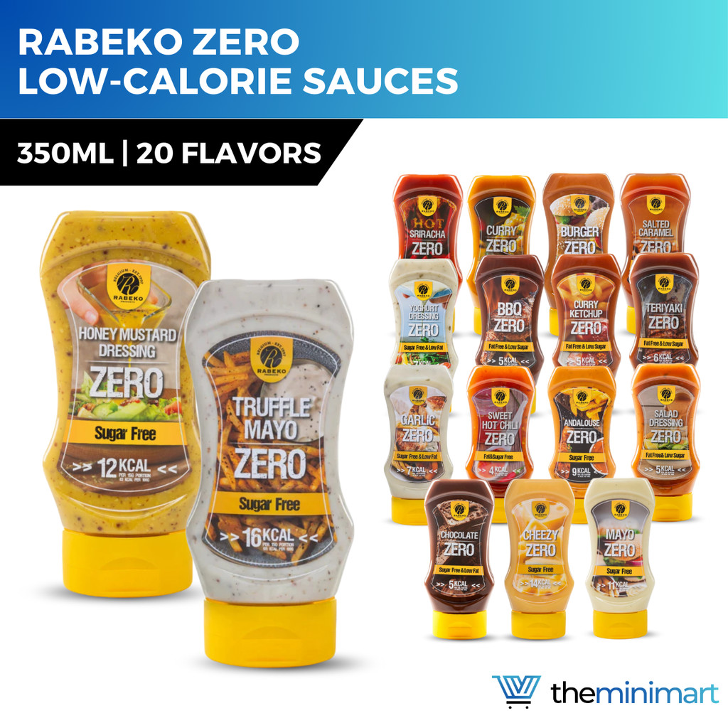Rabeko ZERO Low-Calorie Healthy and All-Natural Ingredients Sauces ...