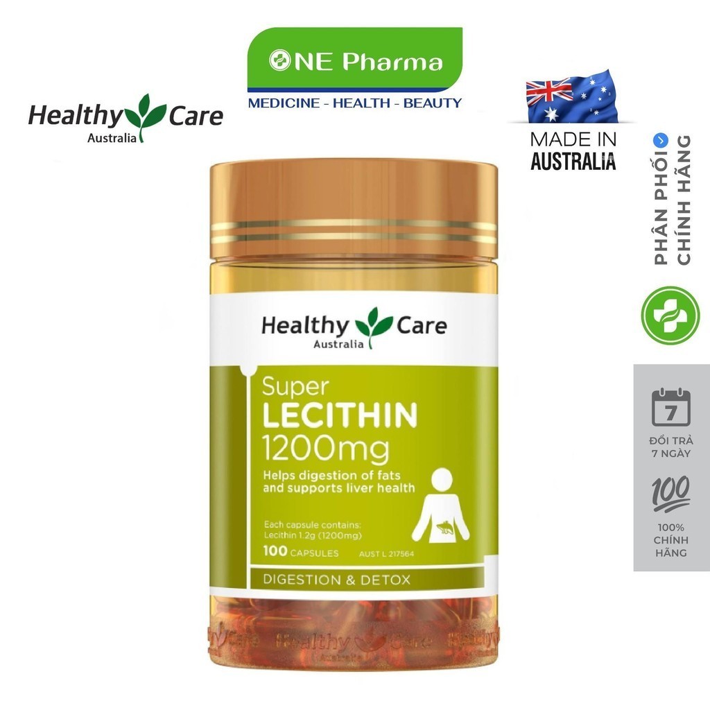 Healthy Care Super Lecithin 1200mg 100 tablets | Shopee Singapore