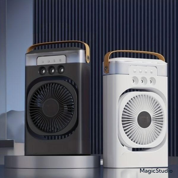 3 in 1 Mini Air Cooler USB Connection Portable Fan Humidifier Purifier ...