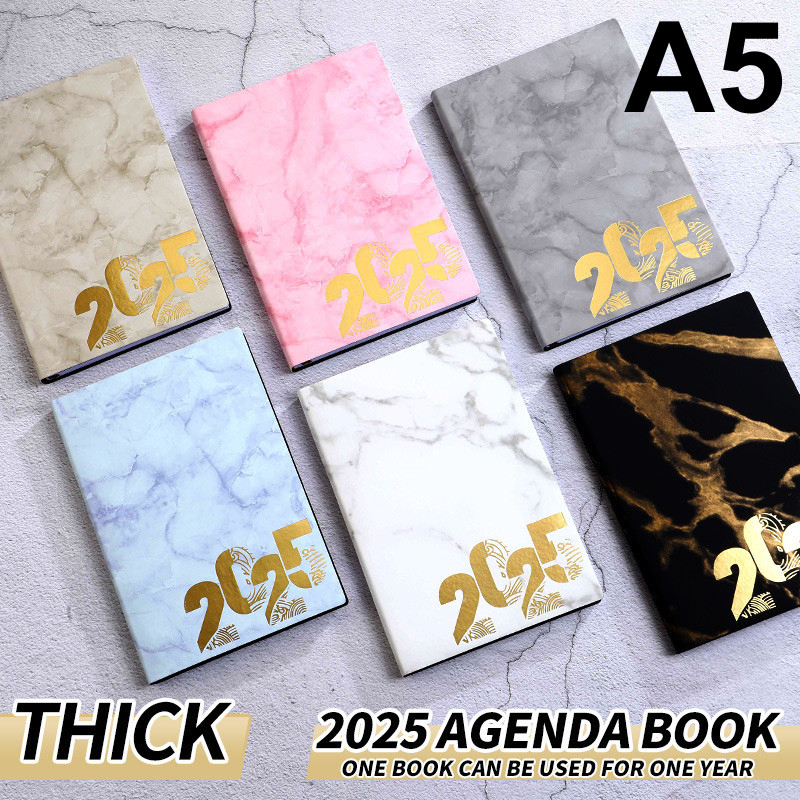 [Ready Stock] 2025 Planner 2025 Diary Notebook A5 Page a Day Daily ...