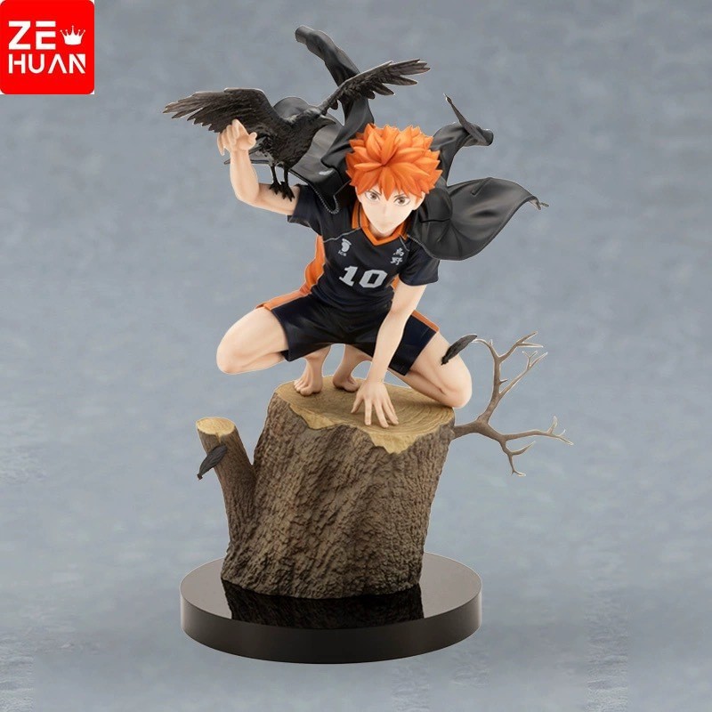 22cm Anime Haikyuu Figures GK Shoyo Hinata Action Figures ARTFX J ...