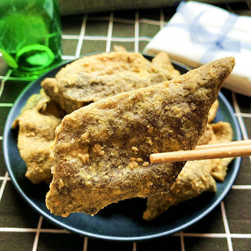 Hot Sale Salted Egg Yolk Fish Skin500gInstant Crispy Cod Skin Crispy ...