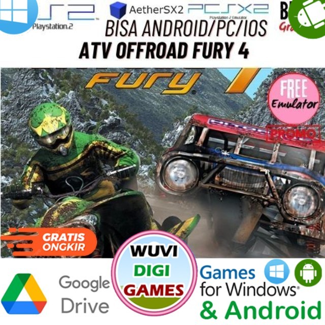 Selling PS 2 ATV Offroad Fury 4 | Can be used on PC / Android / IOS ...