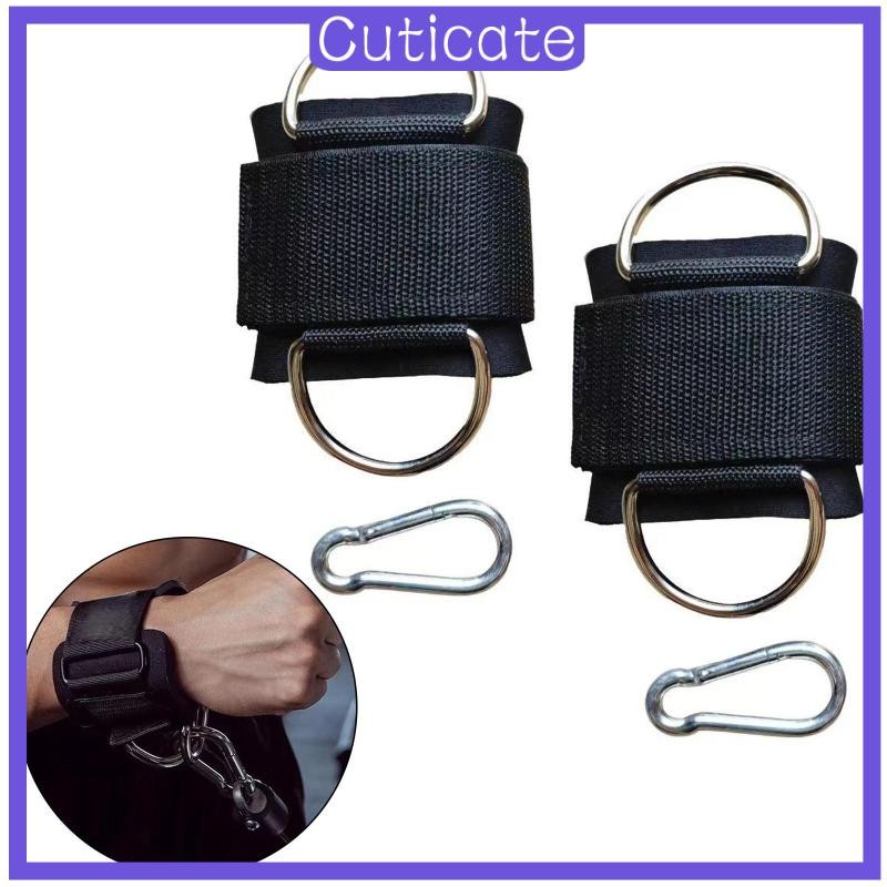 [CUTICATE] Ankle Wrist Cuffs for Cable Machine Comfortable Ankle Straps ...