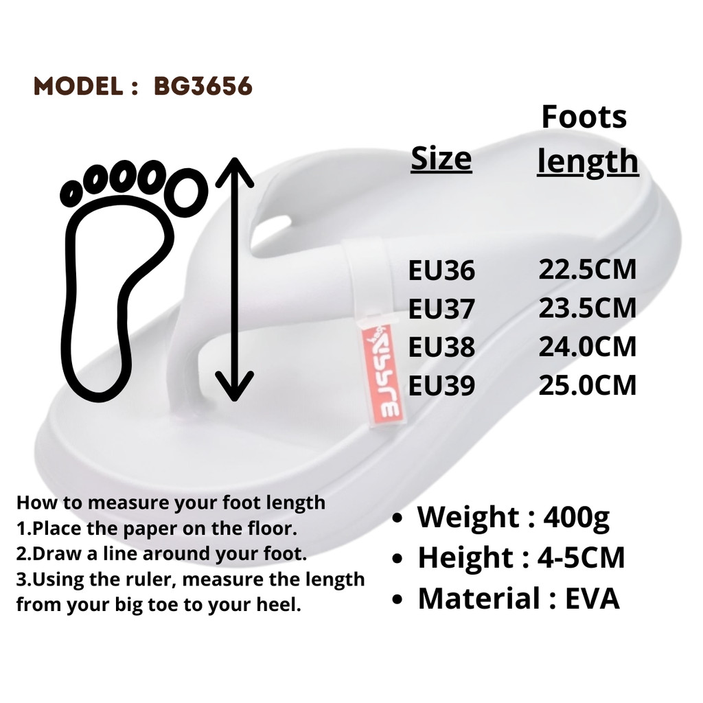 MONOBO | RED APPLE BG3656 Comfort Women Sandals Slides Flip-Flops ...