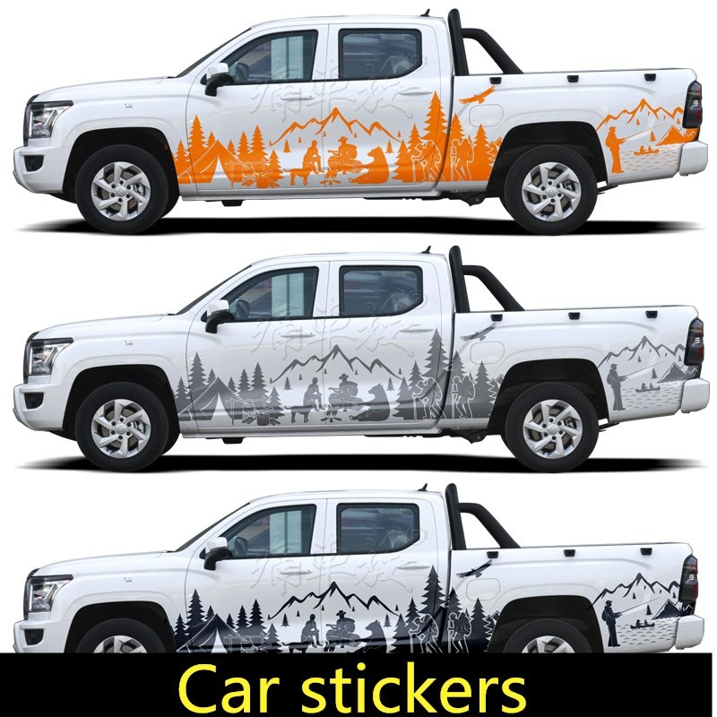 New car stickers FOR Hilux L200 Tundra NAVARA Raptor F150 landtrek D ...