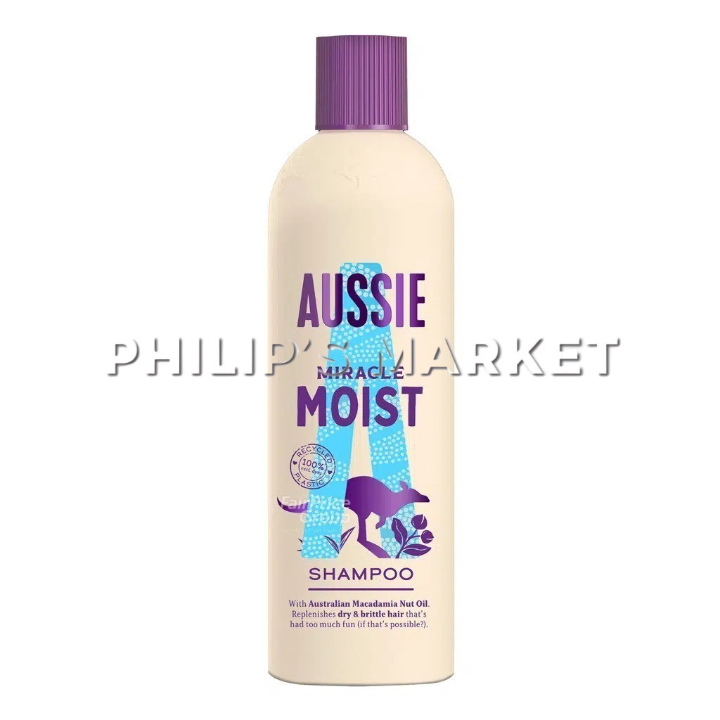 Aussie Shampoo Miracle Moist 300ml | Shopee Singapore