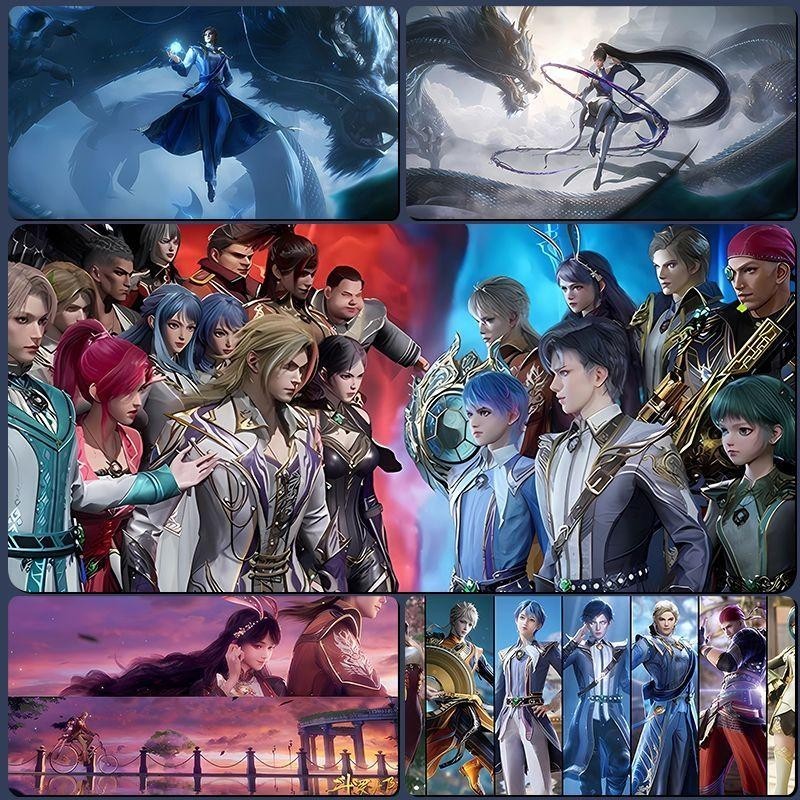 Mouse Pads Gaming Douluo Continent Extra Large Thickened Computer ...