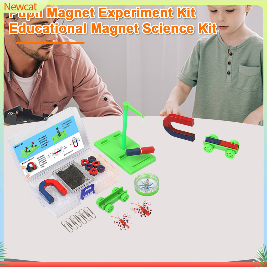 {Newcat} Magnet Science Teaching Equipment Kids Stem Tool Kit Stem ...