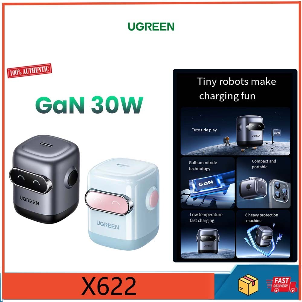 Ugreen nexode 30W Gallium Nitride Charger Q Pai Robot Suitable for ...