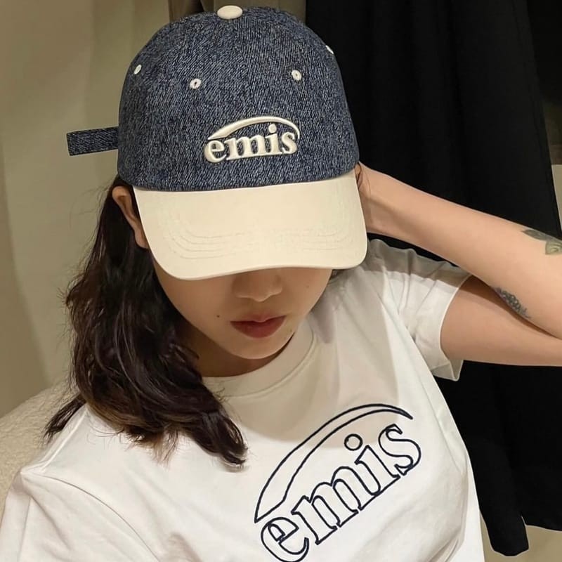 Cap Denim Amis (Emis) | Shopee Singapore
